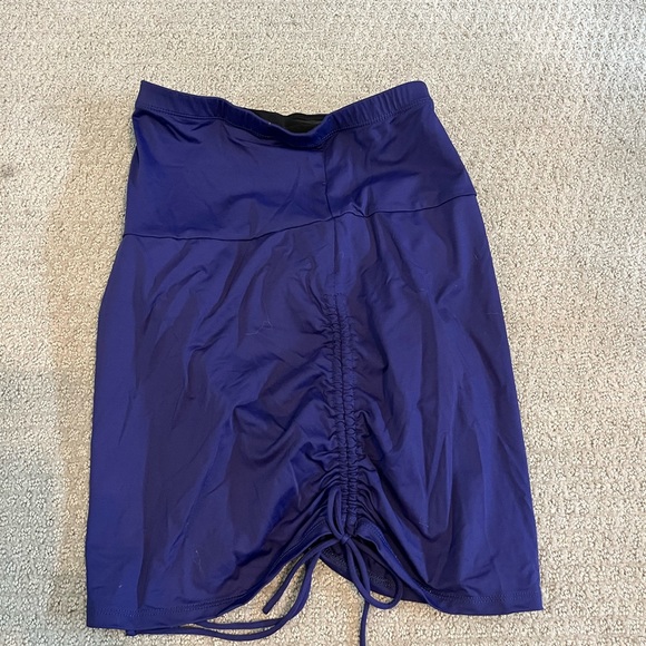 Anne Cole | Swim | Anne Cole Tummy Tuck Swim Bottom In Blue Adjustable ...